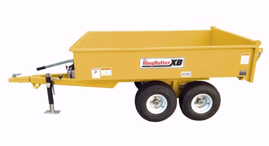 King Kutter. 1.5 TON DUMP TRAILER W PUMP